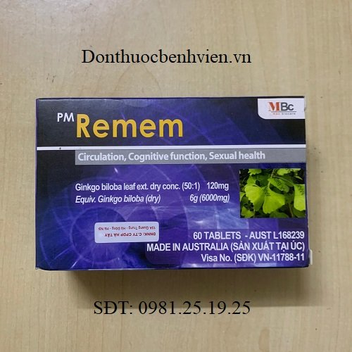 Thuốc Pm Remem 120mg | Donthuocbenhvien.vn