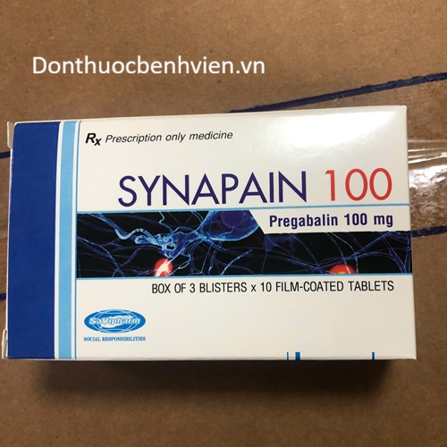 Viên uống Thuốc Synapain 100 - Hộp 30 Viên | Donthuocbenhvien.vn